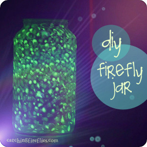 diy firefly jars - catching fireflies blog